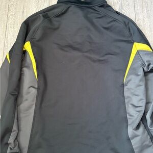 Nike | Jackets & Coats | Nike Mens Black And Gray Performance Midlayer ...